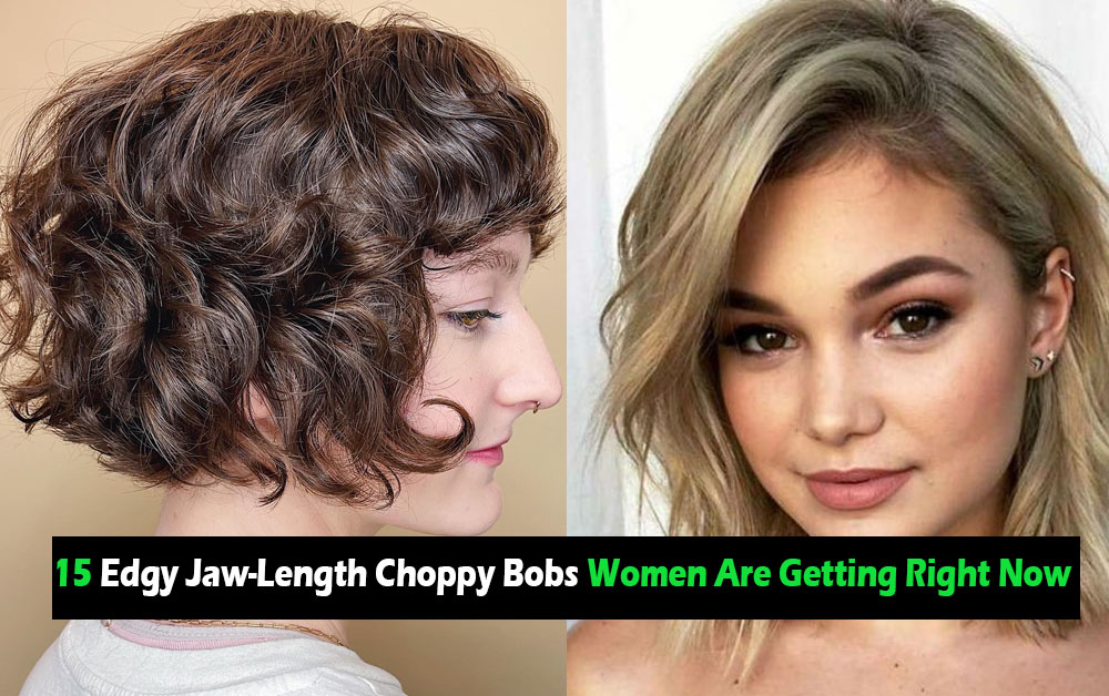 15 Edgy Jaw-Length Choppy Bobs Women Are Getting Right Now - Imagelien