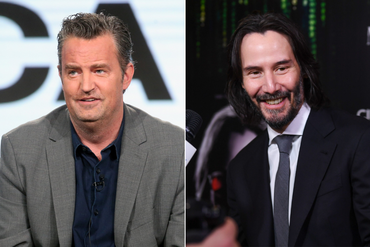 Matthew Perry says he will remove Keanu Reeves diss from new editions ...