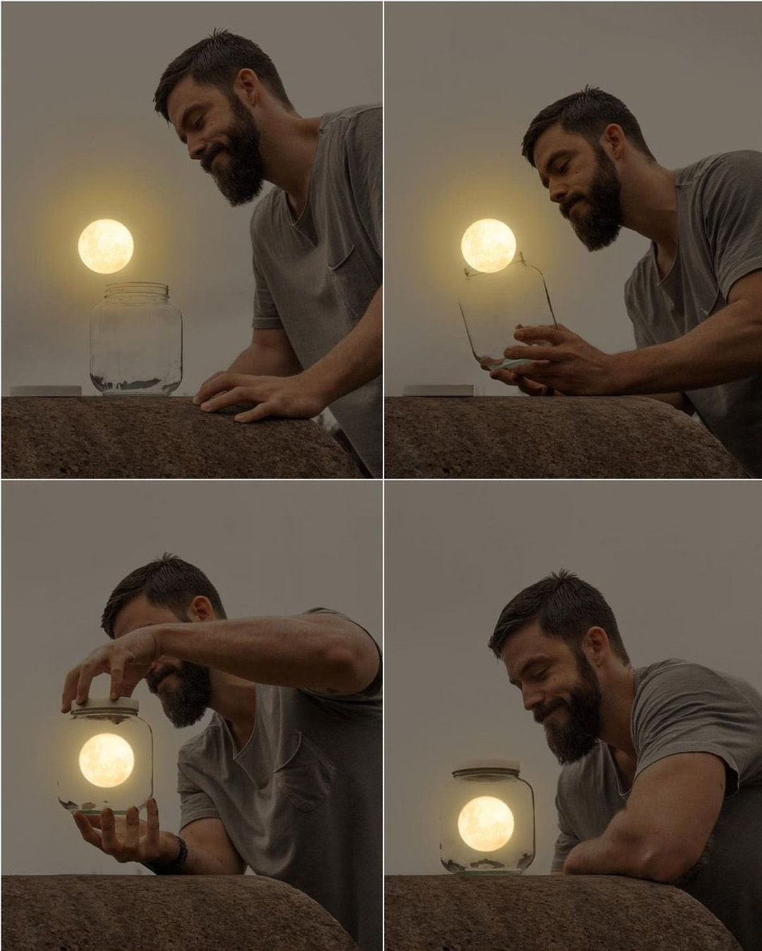 Brazilian Photographer Daniel Antoniol Transforms Moon into Captivating ...