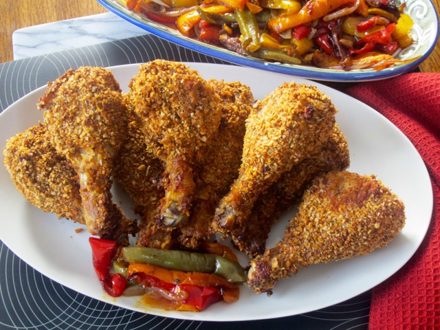 Recette de poulet frit au four – Santé