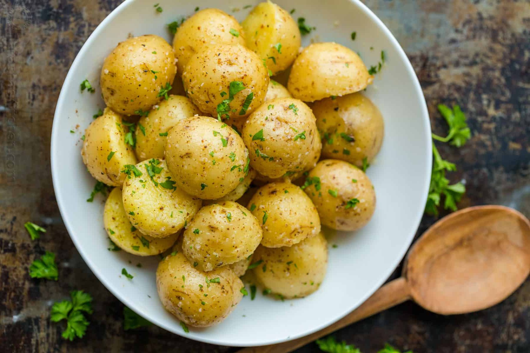 Easy Boiled Potatoes Recipe - Imagelien